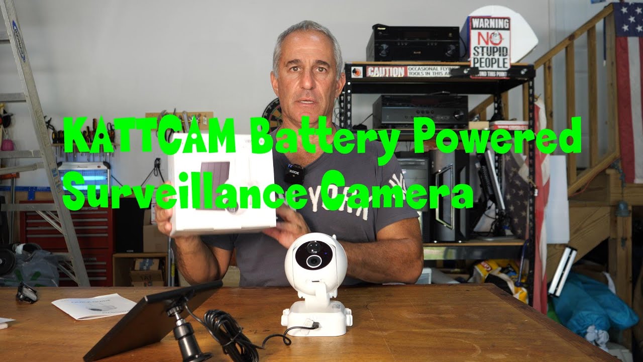 Photojunky's Kattcam Outdoor Security Camera-Wireless PTZ Solar Panel ...