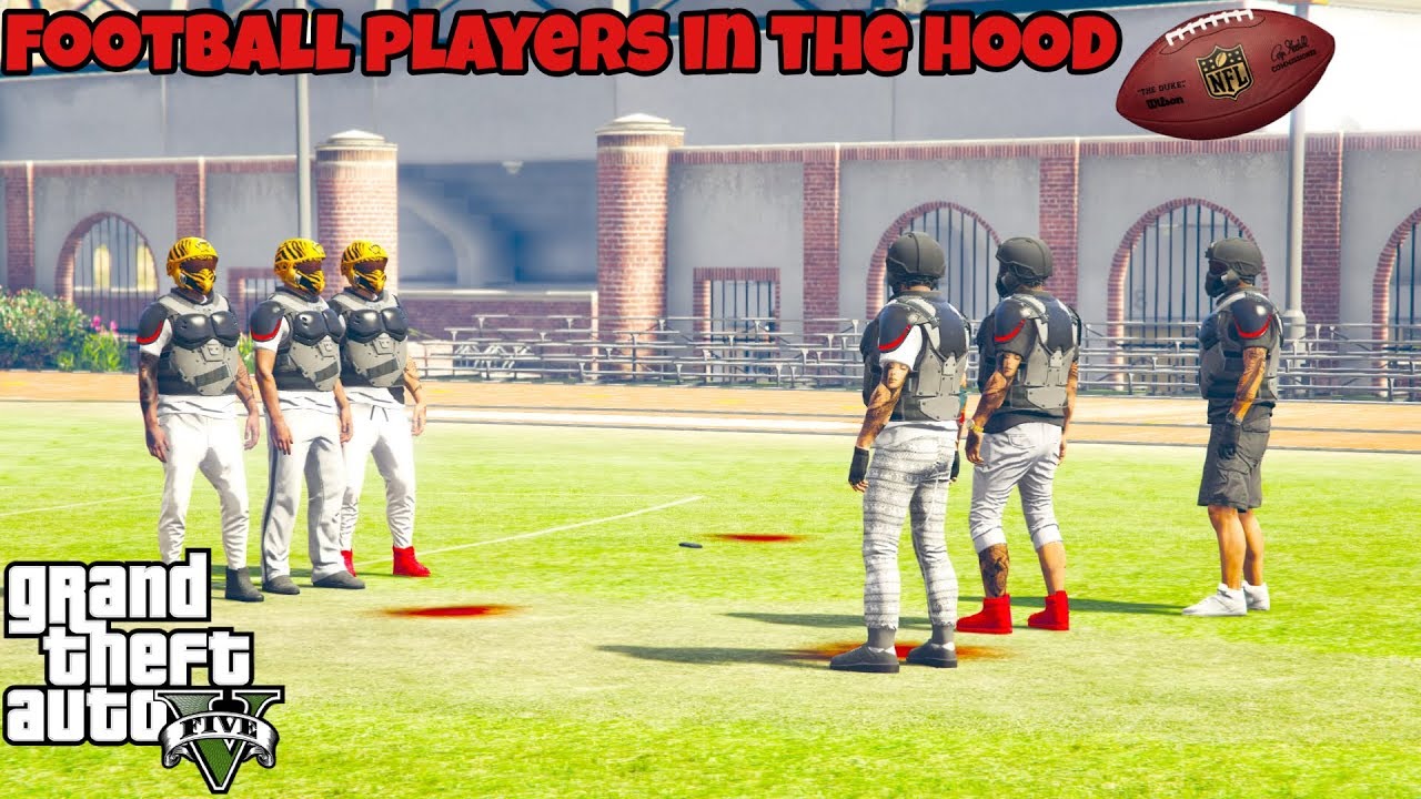 GTA5 FOOTBALL PLAYERS IN THE HOOD 🏈•”REVENGE” EP.1[GTA 5 SKIT] - YouTube