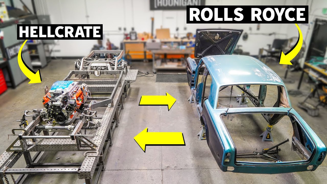 How to make a ‘78 Rolls Royce RAD! Prepping our Art Morrison chassis ...