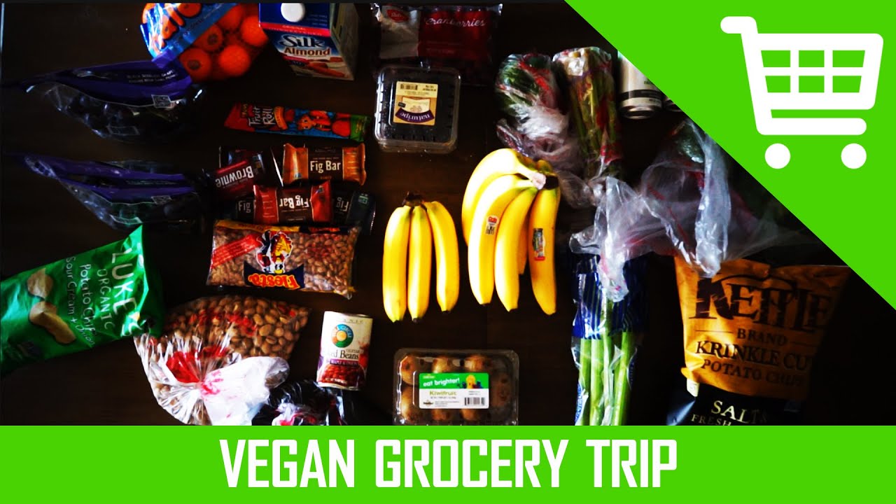 A Typical Vegan Grocery Trip - YouTube