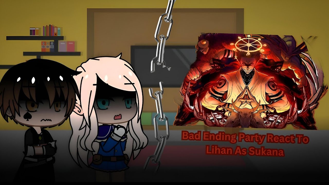 Bad Ending Party reacts to Lihan As Sukuna | Oneshot | Rus/Eng - YouTube