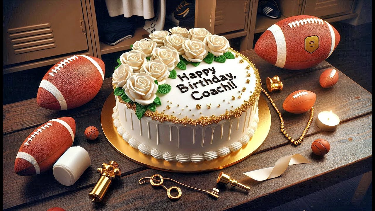 Coach, Happy birthday to you coach, Celebrate the special day - YouTube