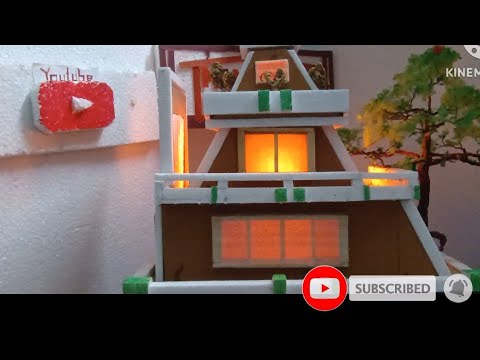 Diy Miniature Simple Cardboard House|Diy Cardboard Art and craft ...