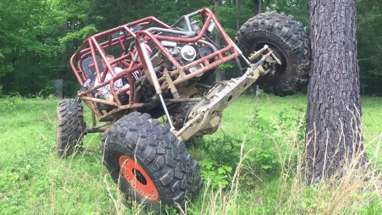 Rock Crawler Climbs A Tree (Copperhead Bouncer Buggy) - YouTube