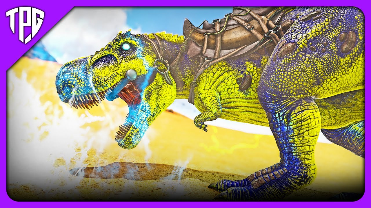 Taming Elemental Lightning Rex - Modded ARK ETERNAL Tamil [EP6] - YouTube