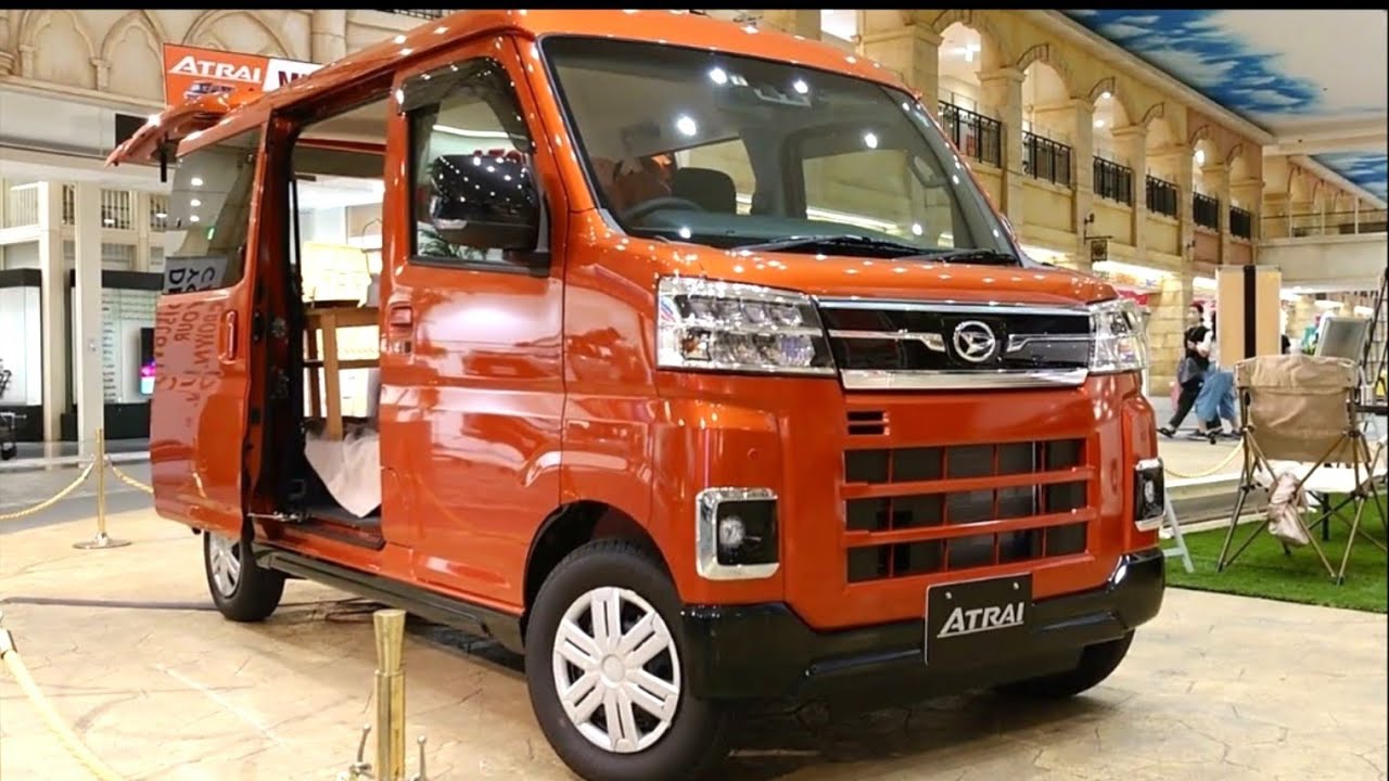 新型ダイハツ アトレー RS【NEW2022 DAIHATSU ATRAI RS】トニコオレンジメタリック - YouTube