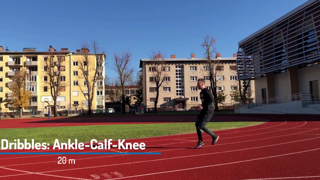 Dribbles (ankle, calf, knee) - YouTube