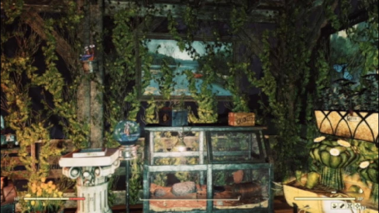 Fallout 76 - Waterfall Garden Camp - YouTube