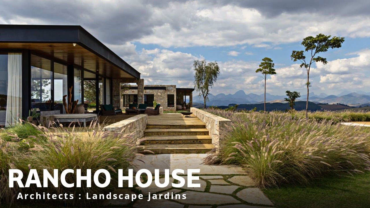 Family House Design integrates the building with the terrain and views ...