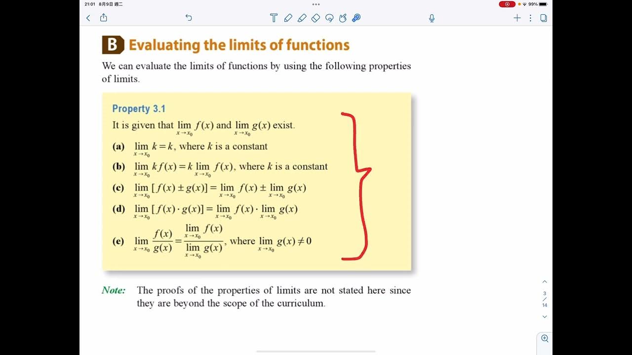 M1_ch3.1_Limits of Functions - YouTube