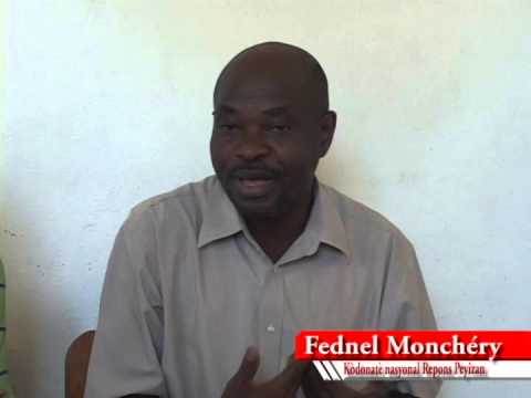 Fednel Monchéry salue la participation de Evans Paul à la cérémonie ...