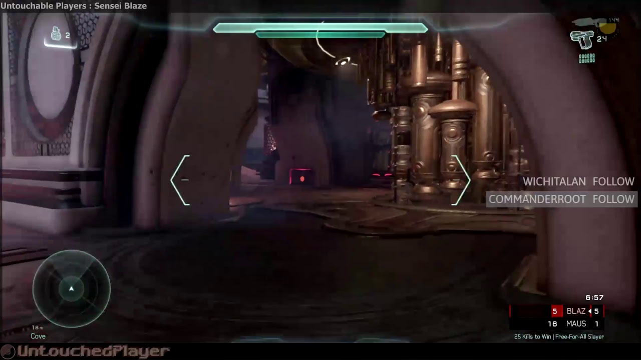 Halo 5 Sensei Blaze Ranked FFA Diamond 5 HD Over 9009 - YouTube