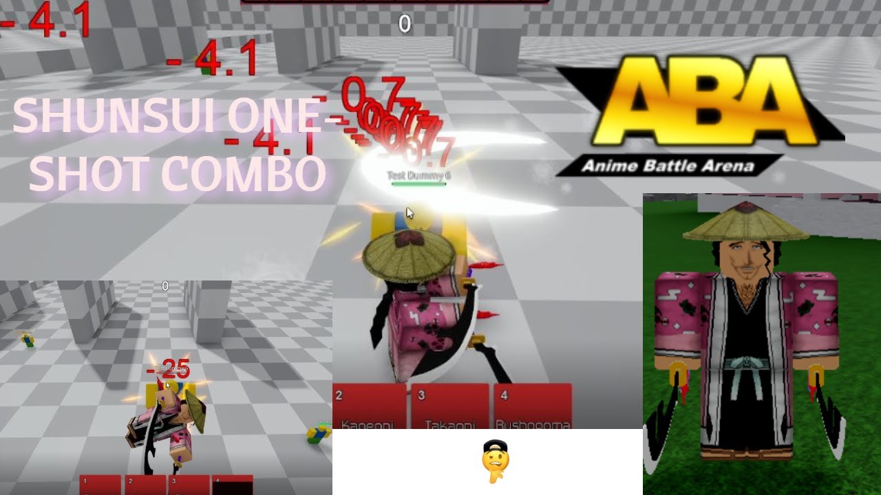 [ABA] Shunsui One-Shot Combo - YouTube