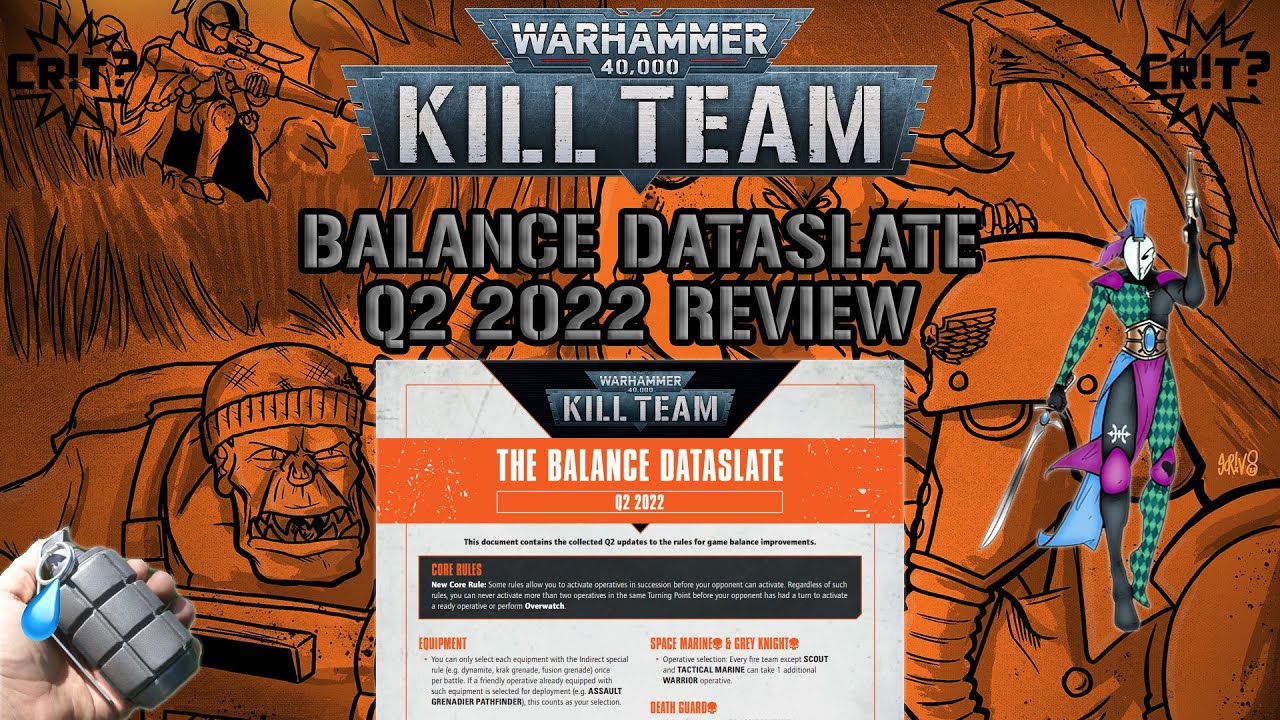 Kill Team | Balance Dataslate Q2 2022 - YouTube