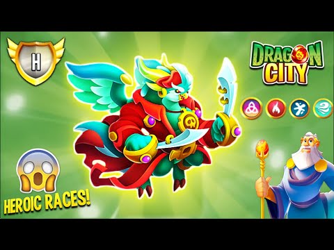Dragon City - High Seven Dragon, A brand new HEROIC RACE [EXCLUSIVE ...