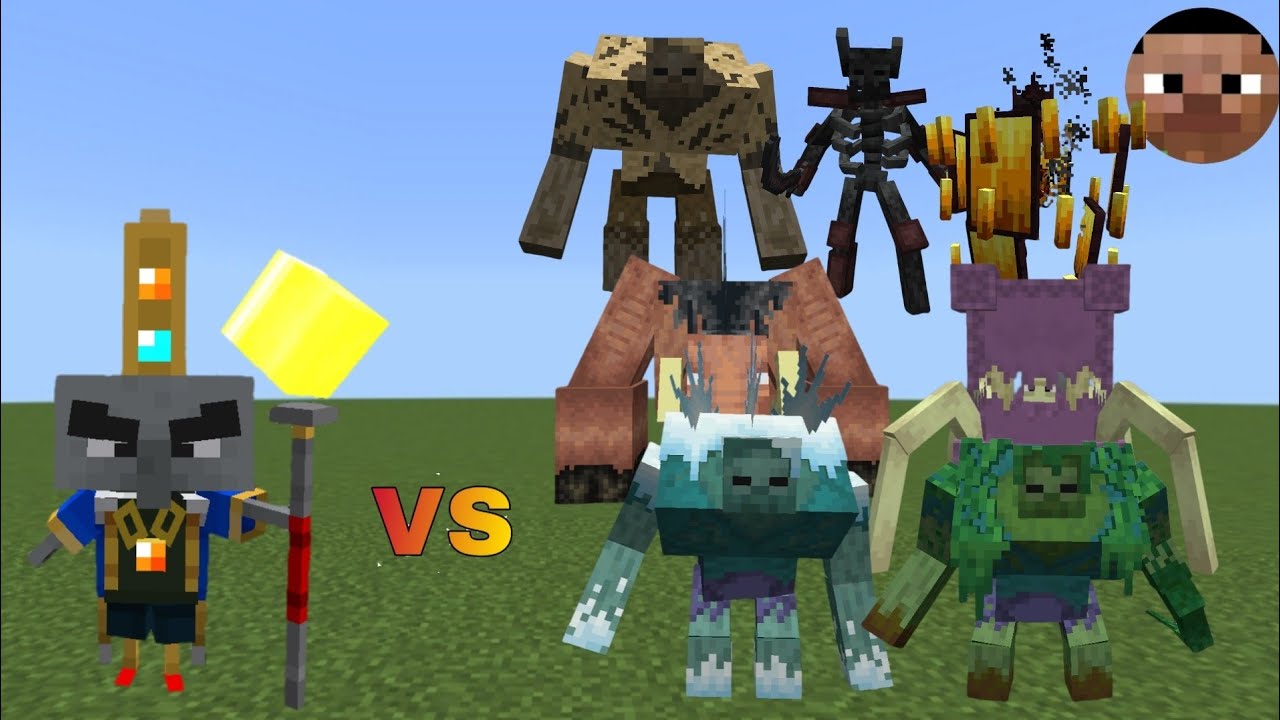 Arch Illager vs New Mutant More | Minecraft Java | Mob Battle - YouTube