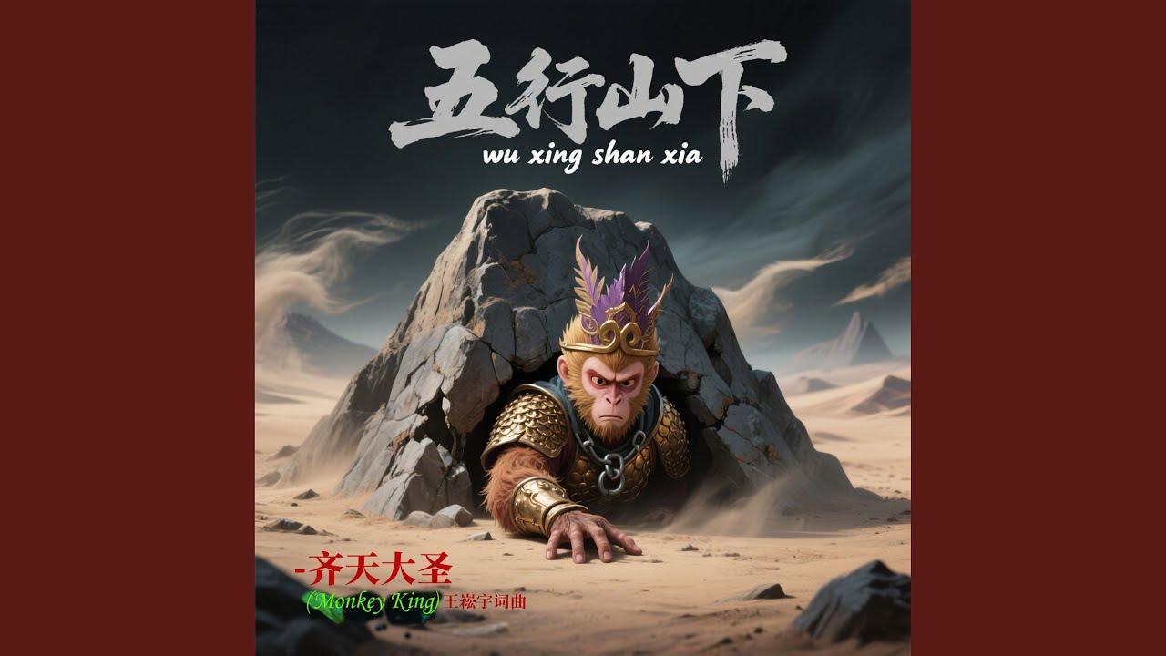 五行山下 wu xing shan xia - 齐天大圣 (Monkey King) - YouTube