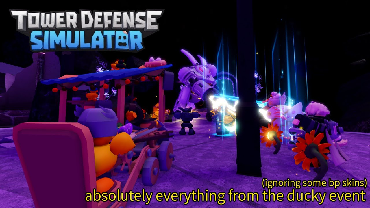 Absolutely EVERYTHING from the ducky event! | Tower Defense Simulator ...