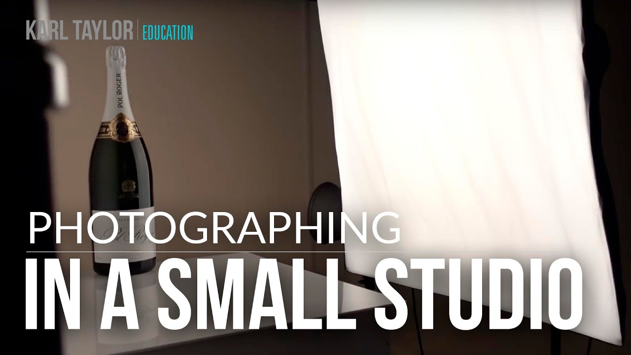 Photographing in a small studio - YouTube