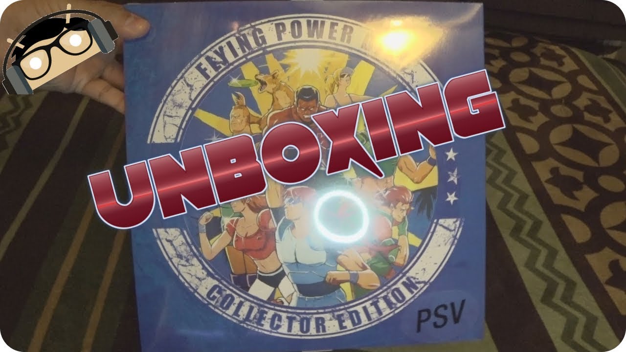 Unboxing Flying Power Disc Collector's Edition of Windjammers (PS Vita ...