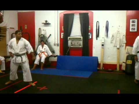 R.I.Shotokan Karate-do Shoju-kempo ryu Hombu Dojo HQ 8/29/12 shodan ho ...