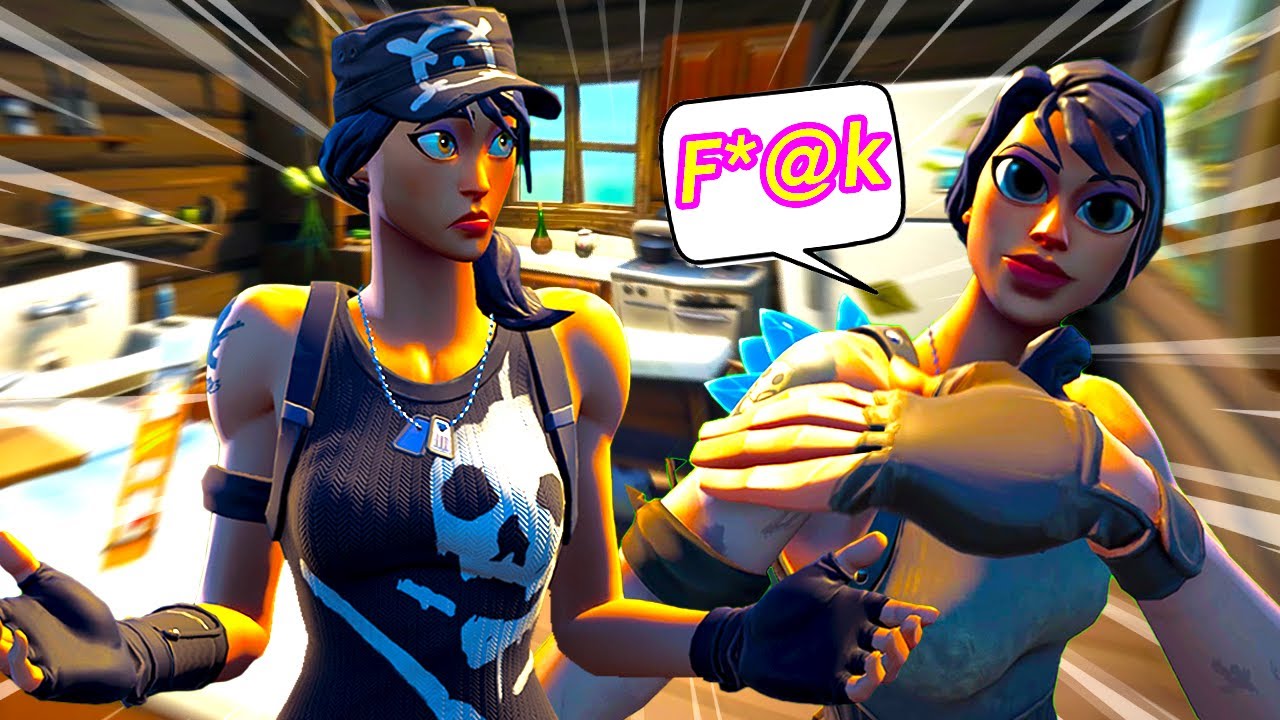 Playing Fortnite with My STEP DAUGHTER - YouTube