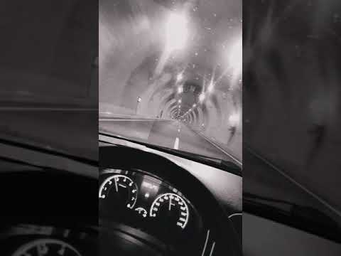 Araba snap uzun yol tünel