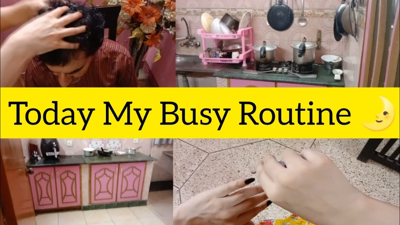 ToDay My Busy Routine by Cooking food with shortcut - YouTube