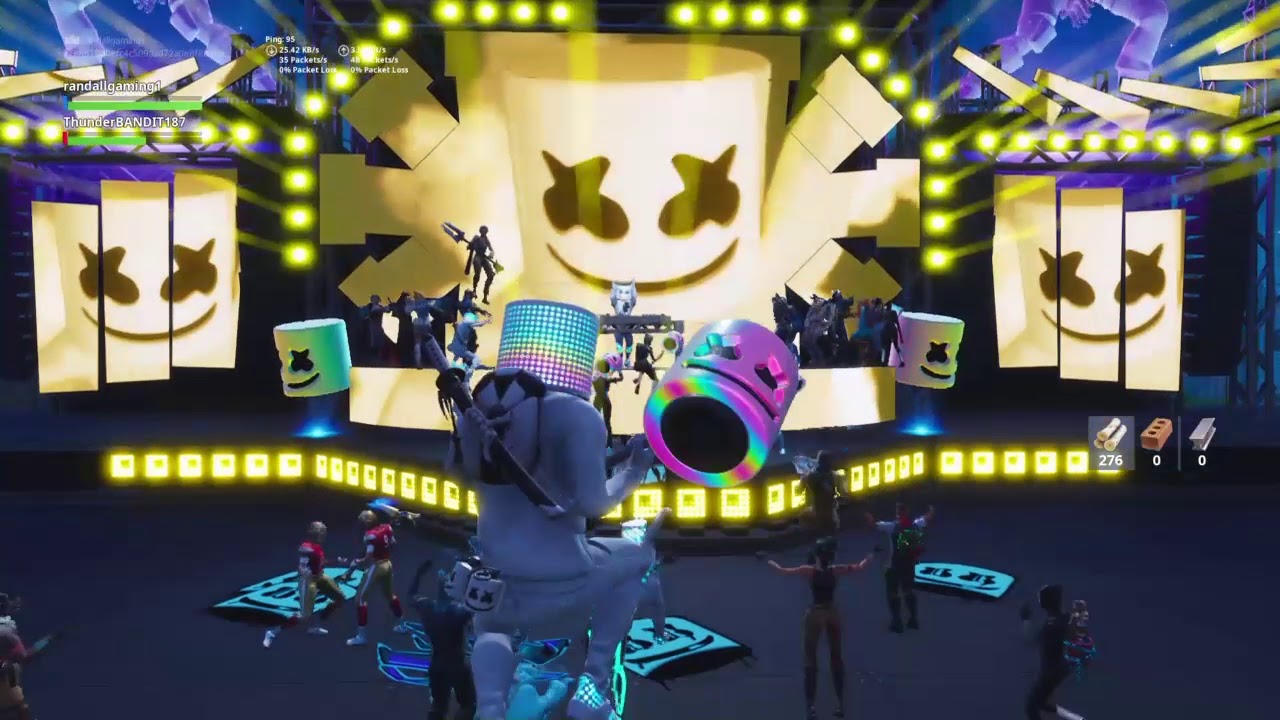 FORTNITE LIVE MARSHMALLOW EVENT - YouTube