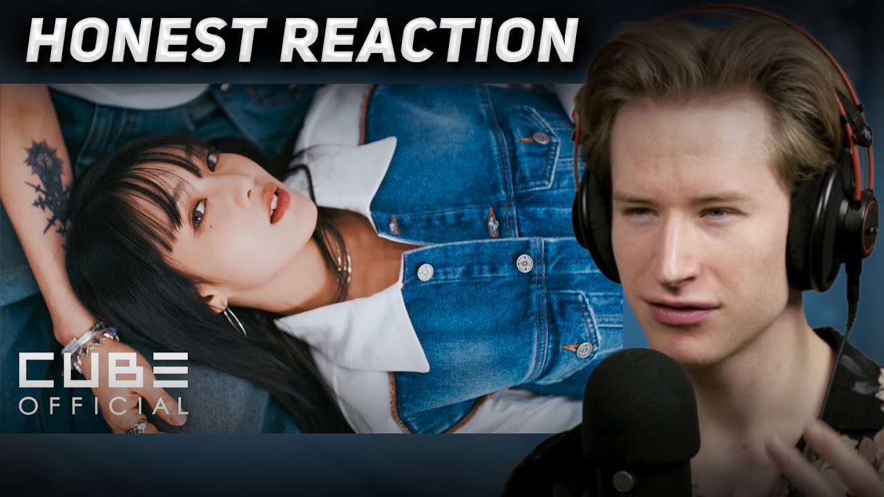 HONEST REACTION to 민니(MINNIE) - 'Obsession (Feat. TEN of WayV)' SPECIAL CLIP - YouTube