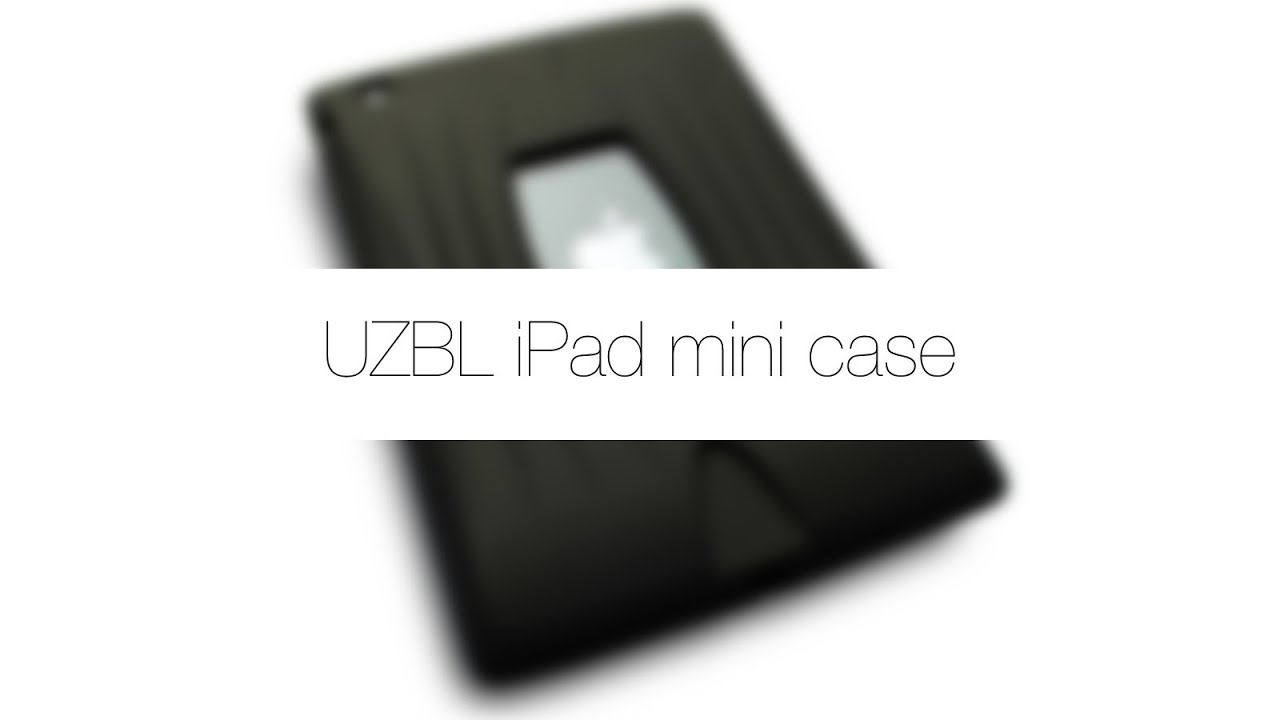 UZBL Ekto iPad mini case - Review - YouTube