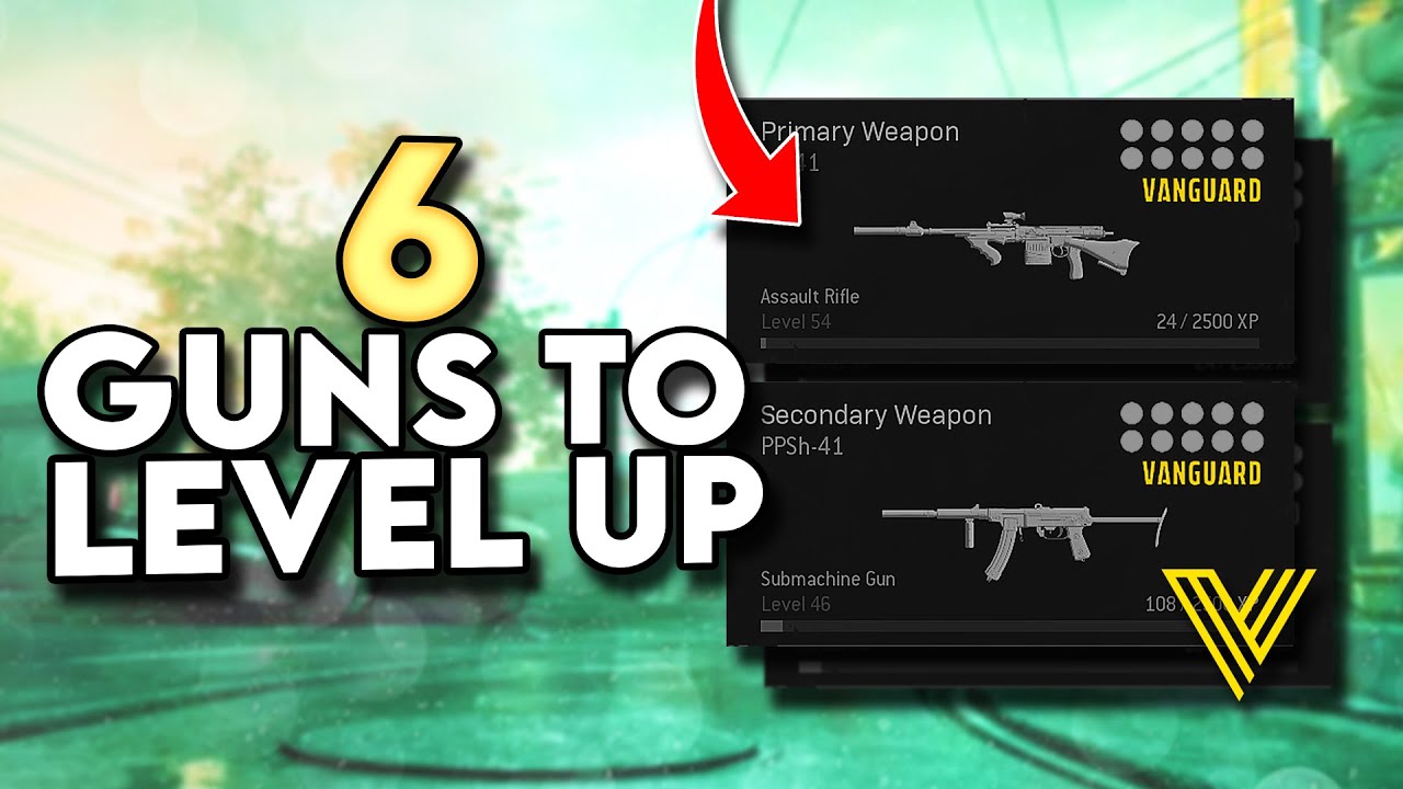 6 META VANGUARD GUNS IN WZ PACIFIC YOU SHOULD LEVEL UP! | Warzone ...
