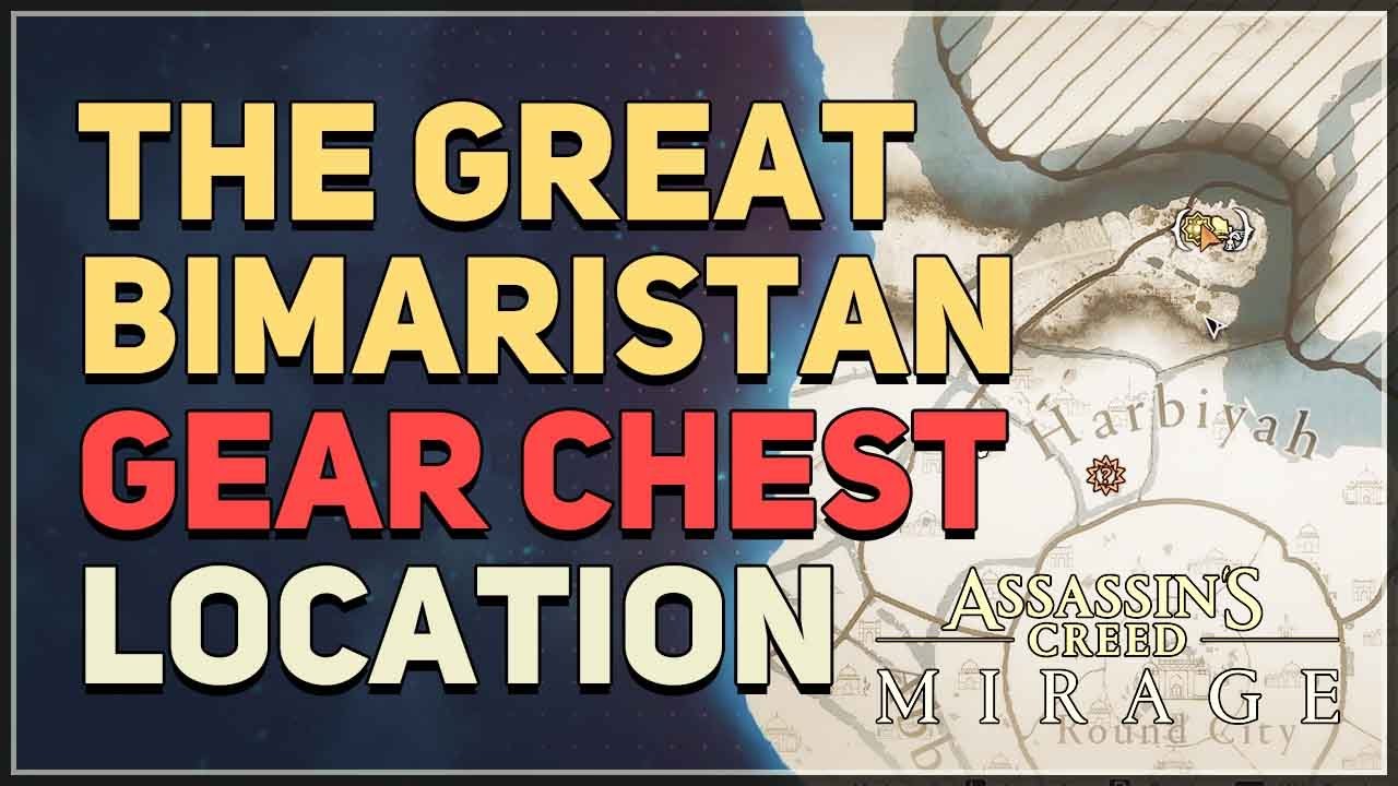 The Great Bimaristan Gear Chest Location Assassin's Creed Mirage - YouTube