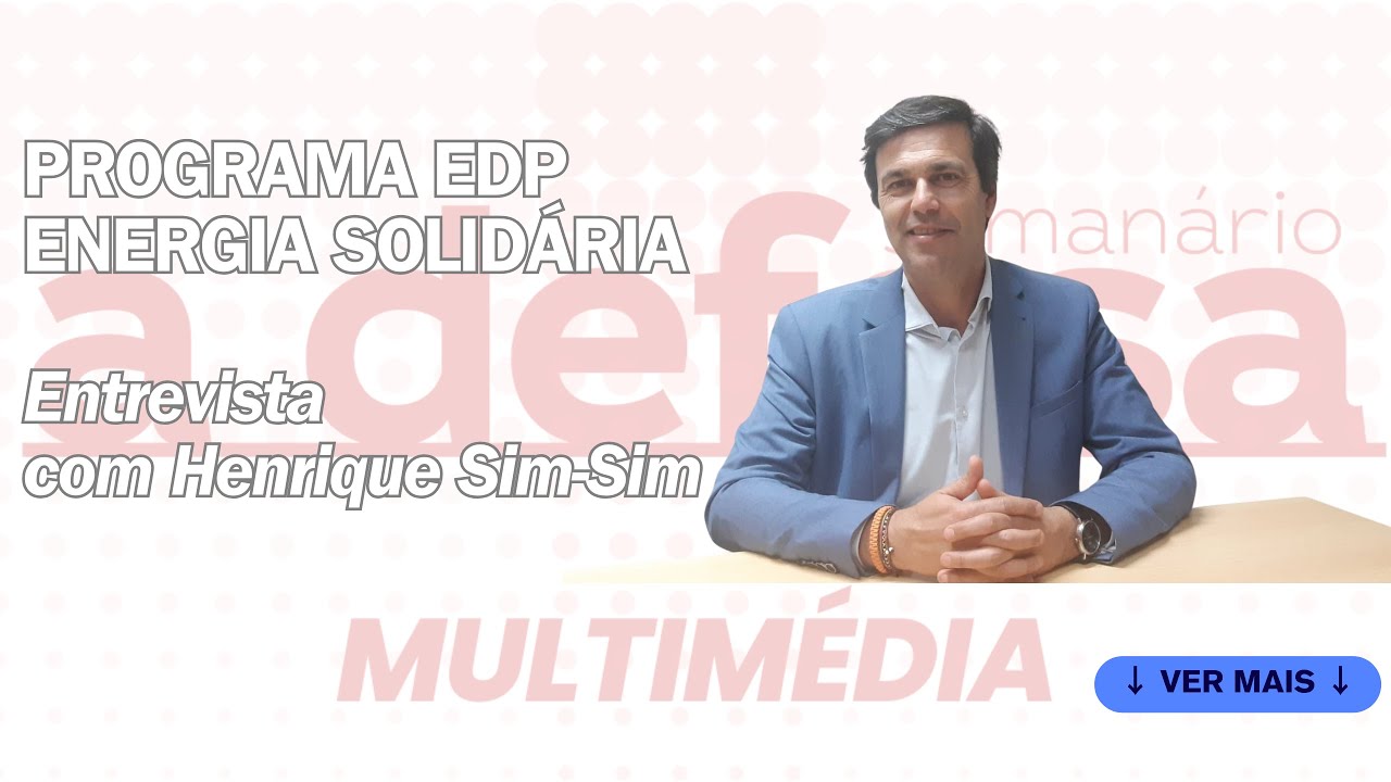 Programa EDP Energia Solidária - Entrevista a Henrique Sim-Sim - YouTube