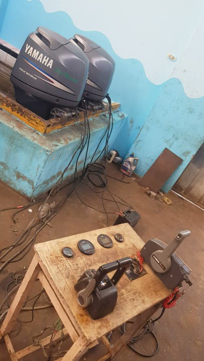 yamaha f80 hp - YouTube