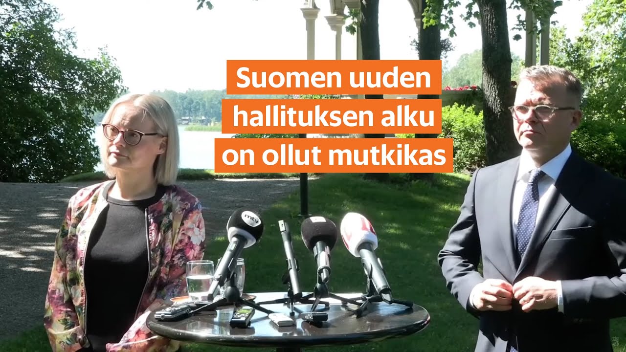 Suomen hallituksen alku on ollut mutkikas - YouTube