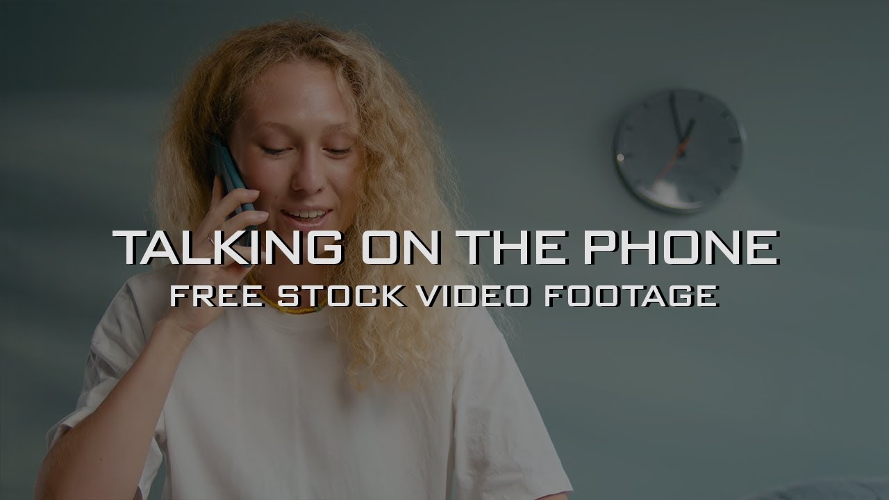50+ Women Talking on the Smartphone Free Stock Video Footage | Girl ...