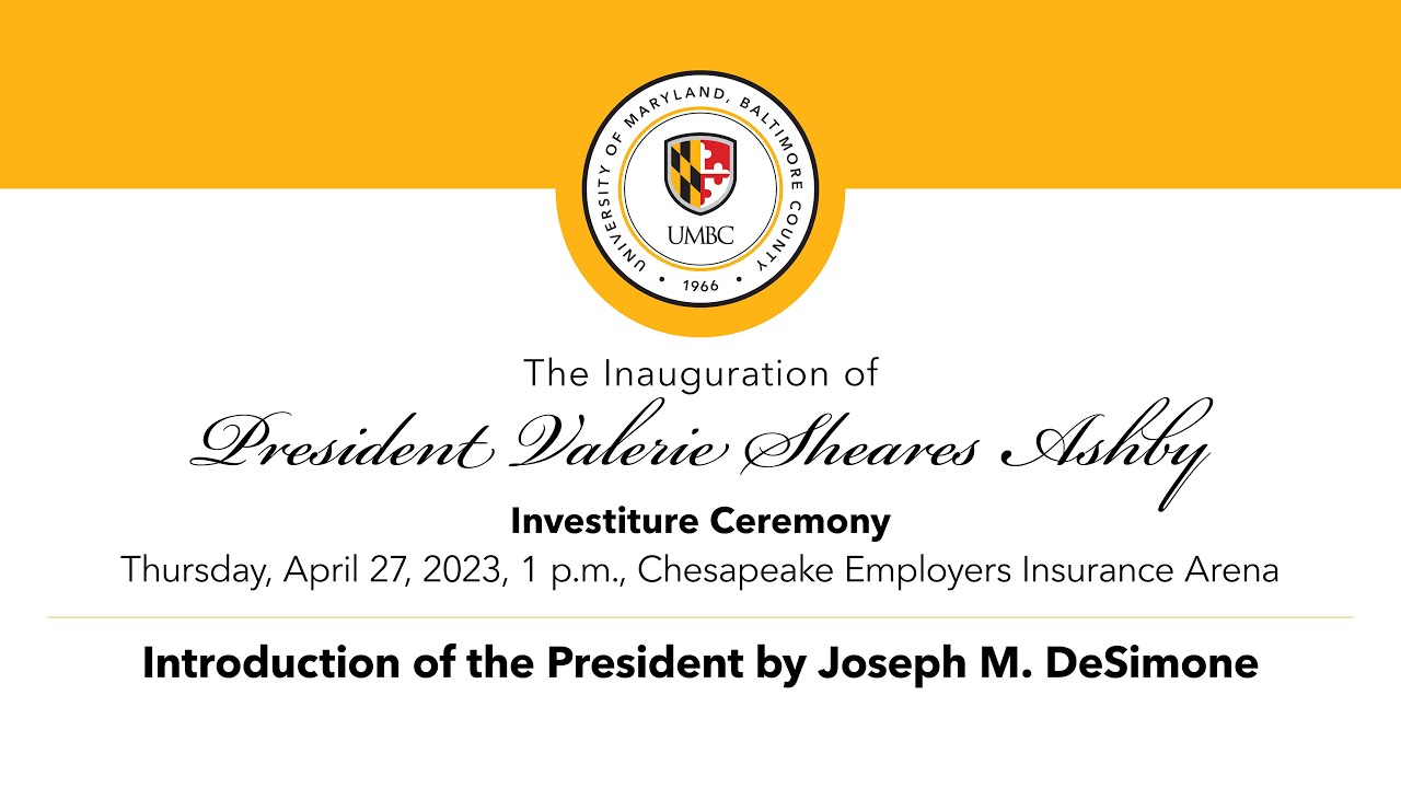 Introduction of the President by Joseph M. DeSimone - YouTube