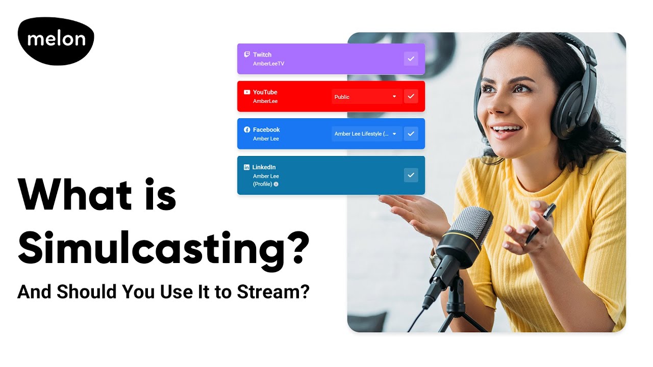 What is Simulcasting and Should You Use It to Stream? | Melon - YouTube