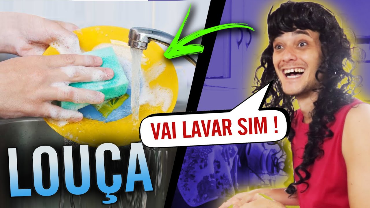 Quando Sua MÃe Manda Lavar A LouÇa Youtube