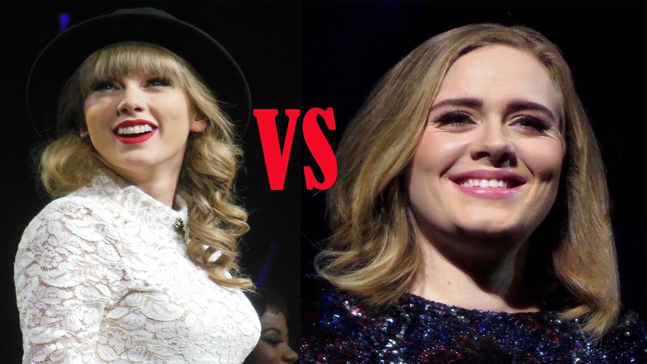 Taylor Swift vs Adele: Unexpected Feud Alert! - YouTube