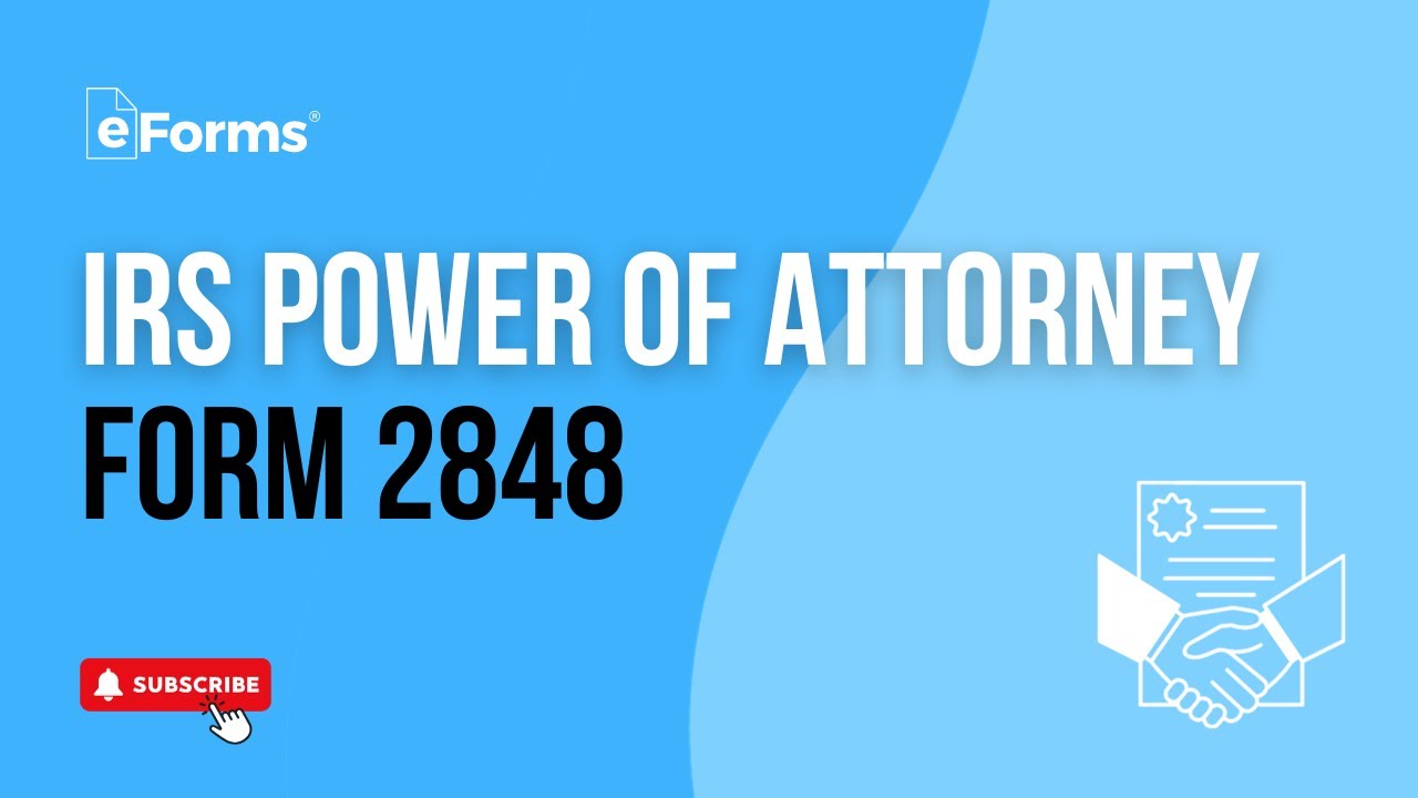 How To Declare A Tax Representative IRS Power Of Attorney Form 2848 how-to-declare-a-tax-representative-irs-power-of-attorney-form-2848