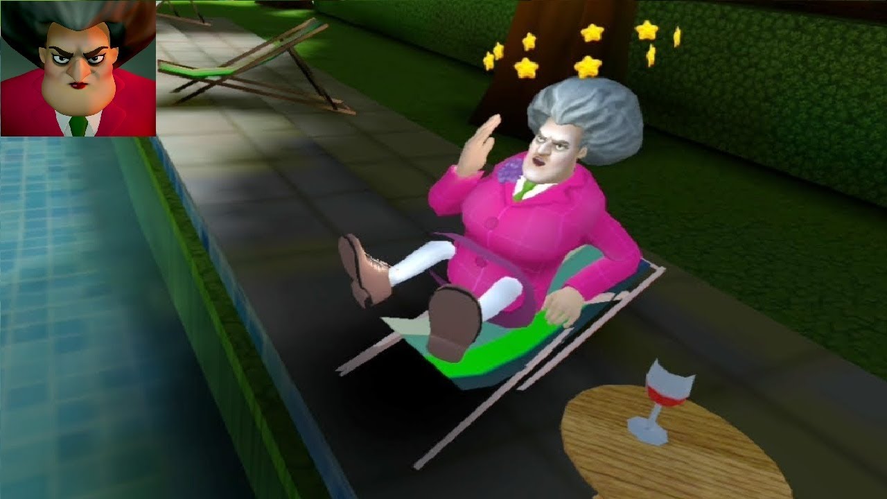 Scary Teacher 3D | Sun bath disaster Prank - YouTube