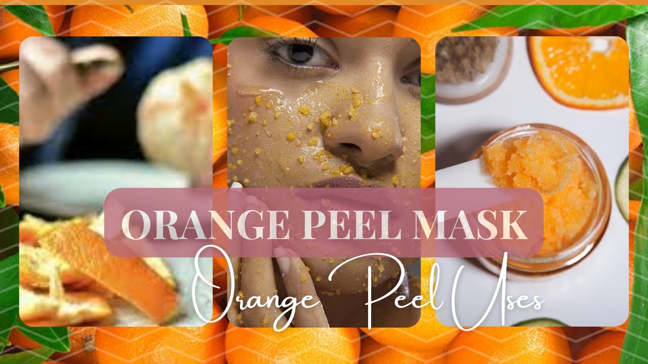 Orange peel mask | Orange peel powder face pack | Orange peel powder ...