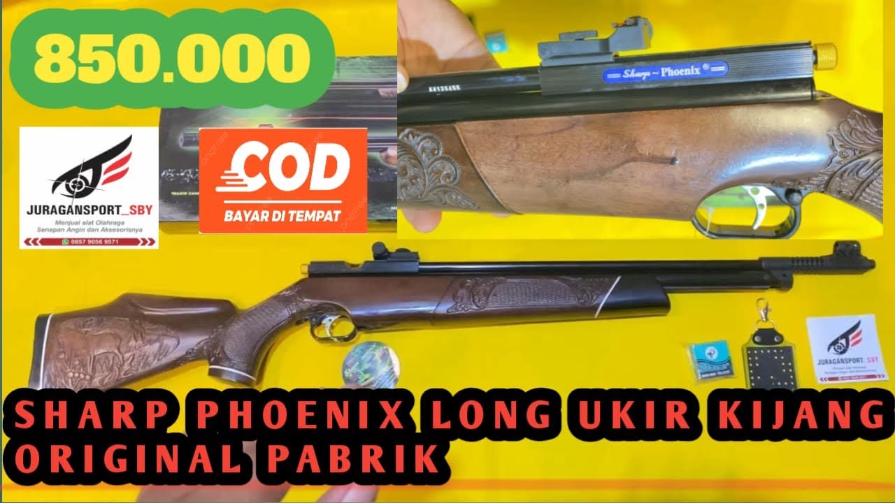 REVIEW SHARP PHOENIX LONG UKIR KIJANG HARGA 850.000, CARA ORDER WA;085790569571 - YouTube
