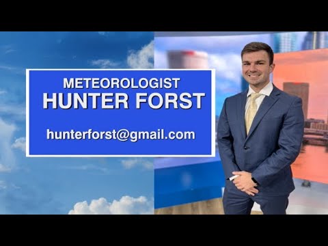 Meteorologist Hunter Forst Demo Reel - August 2023 - YouTube