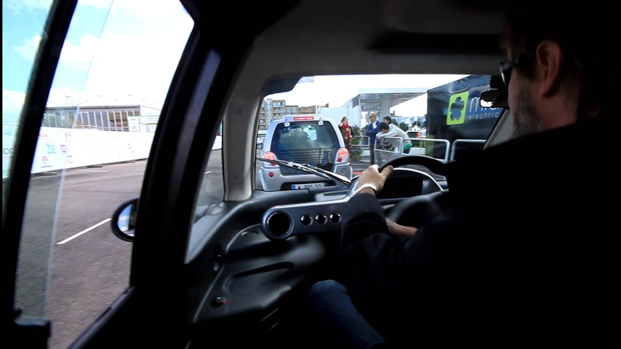 Mia Electric car test drive in London UK - YouTube