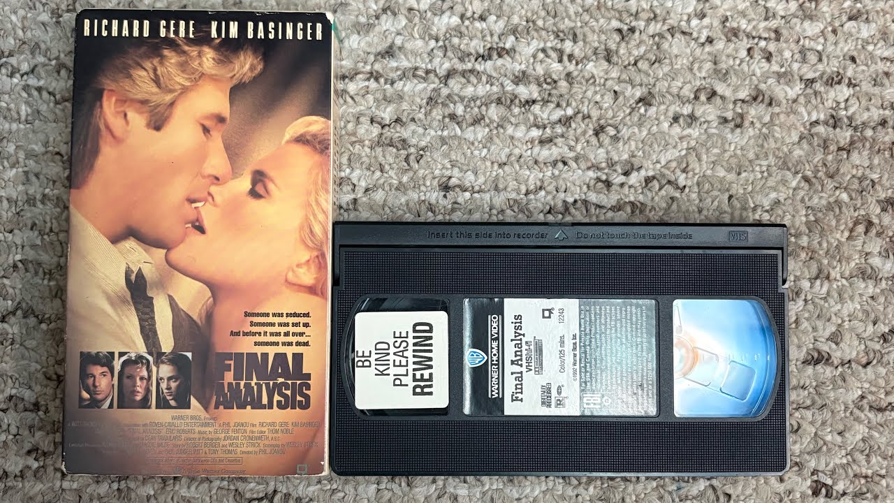 Opening To Final Analysis 1992 Vhs (Damaged Tape) - YouTube
