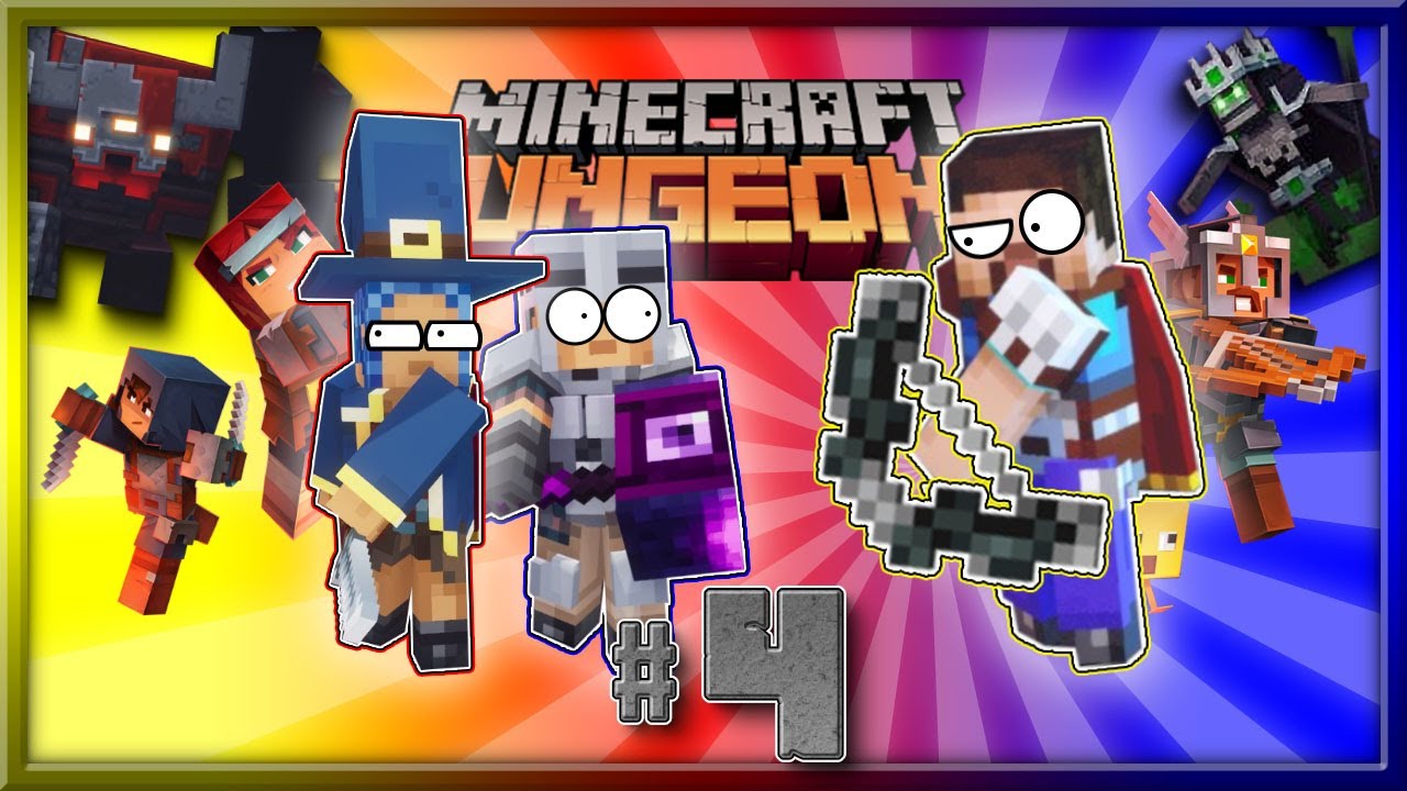 "THE BOW OF CROWD CONTROL" | Minecraft Dungeons Part 4 - YouTube