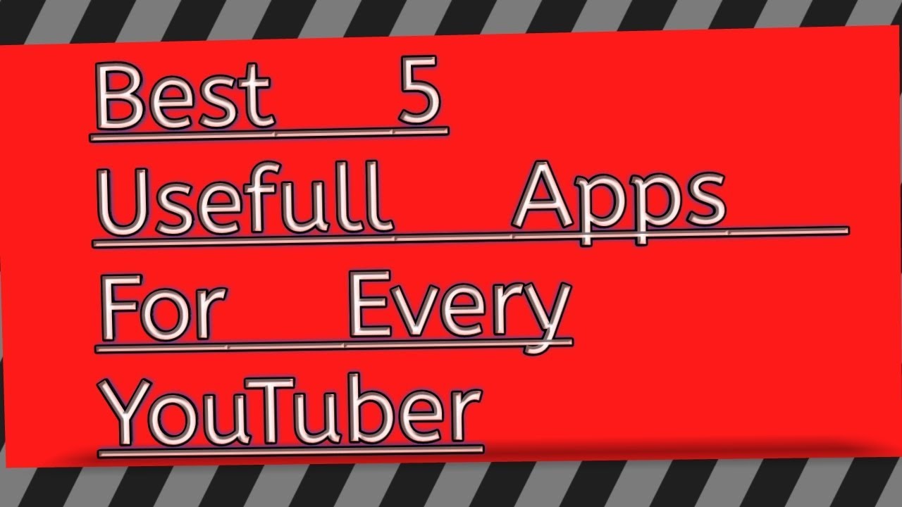 New YouTuber Ke Liye 5 Best Apps YouTube Ke Liye Best Editing Karne new-youtuber-ke-liye-5-best-apps-youtube-ke-liye-best-editing-karne